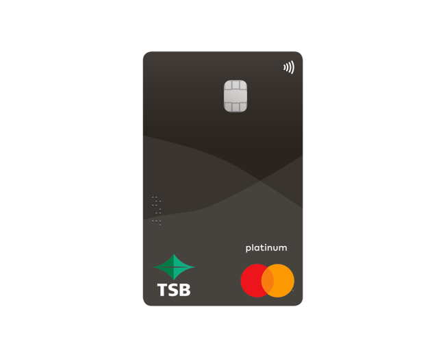 Platinum Mastercard - Cashback Rewards | TSB Bank
